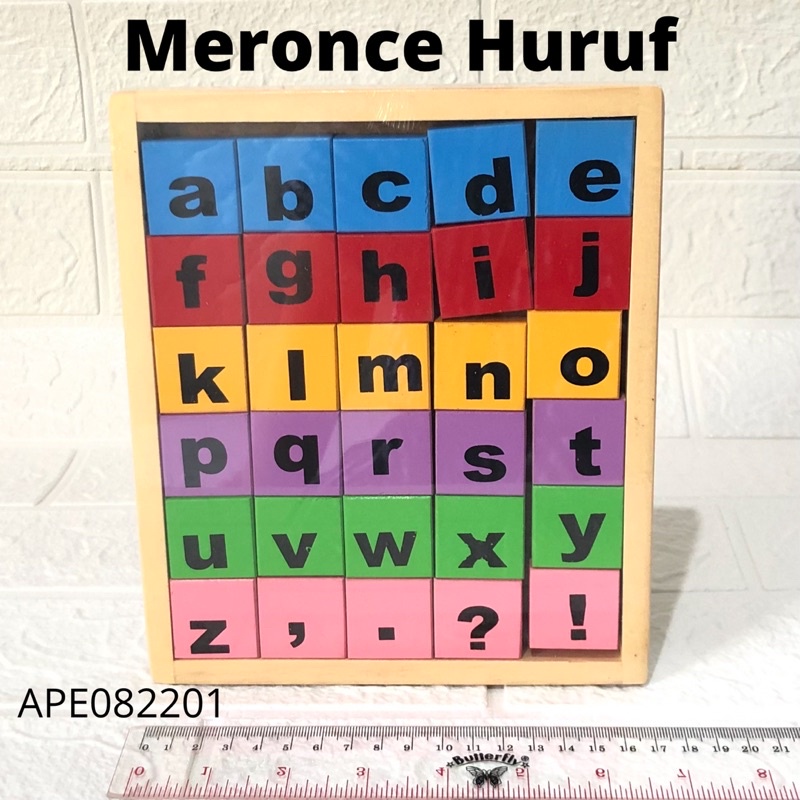 Jual MAINAN ANAK APE082201 / APE082202 KAYU WOODEN LACING ALAT PERAGA ...