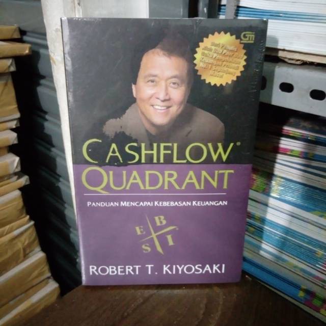 Jual Buku The Cashflow Quadrant Robert T Kiyosaki [novel Pesona