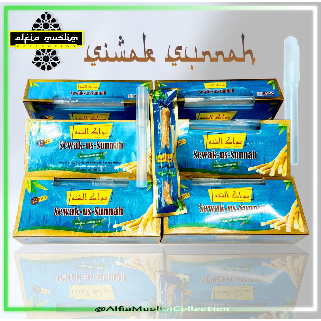 Jual Siwak As Sunnah Miswak Siwak Made in Pakistan | Shopee Indonesia