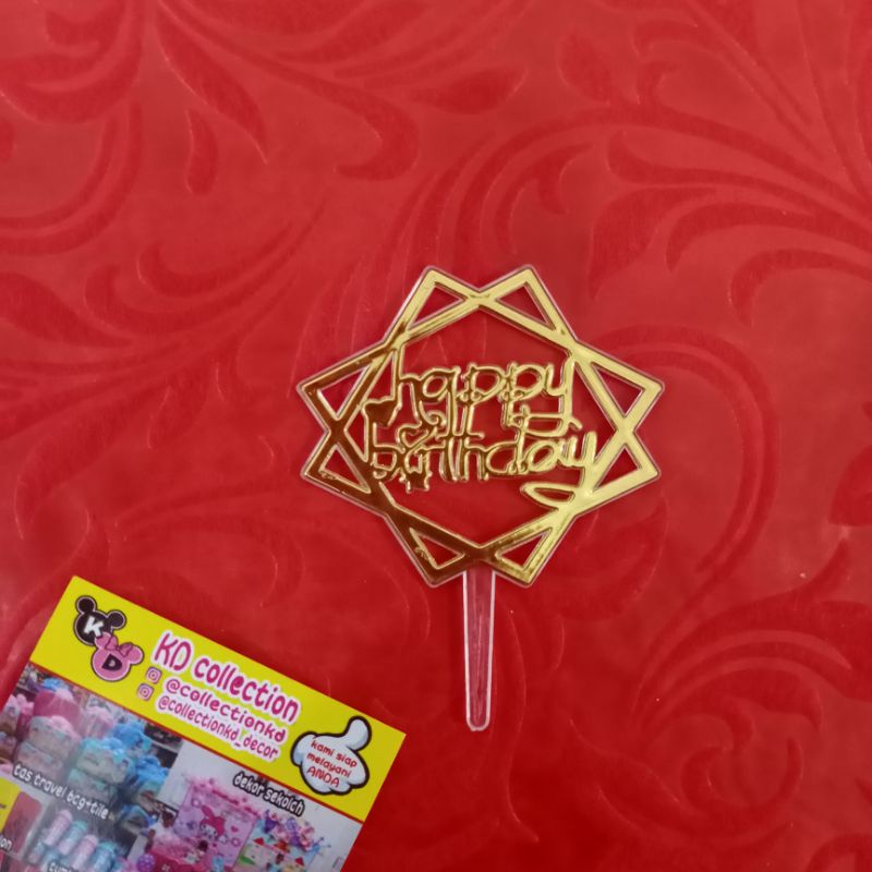 Jual Topper cake mini | Topper Cake murah | Shopee Indonesia