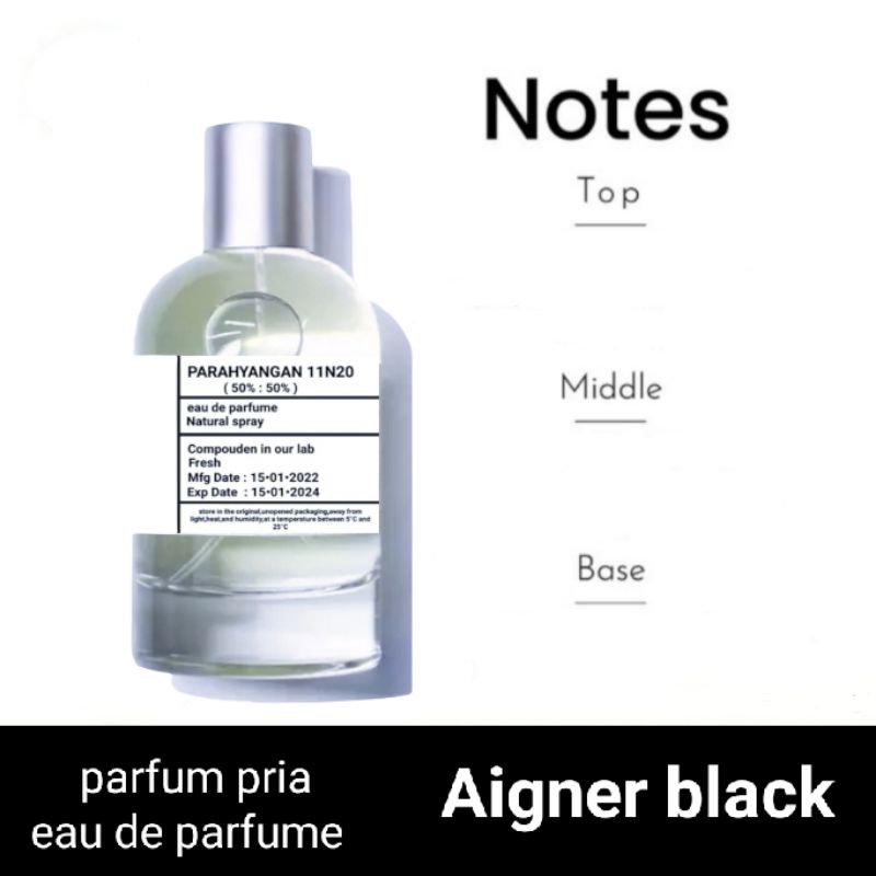 Jual PARFUM AIGNER BLACK 35ML | Shopee Indonesia