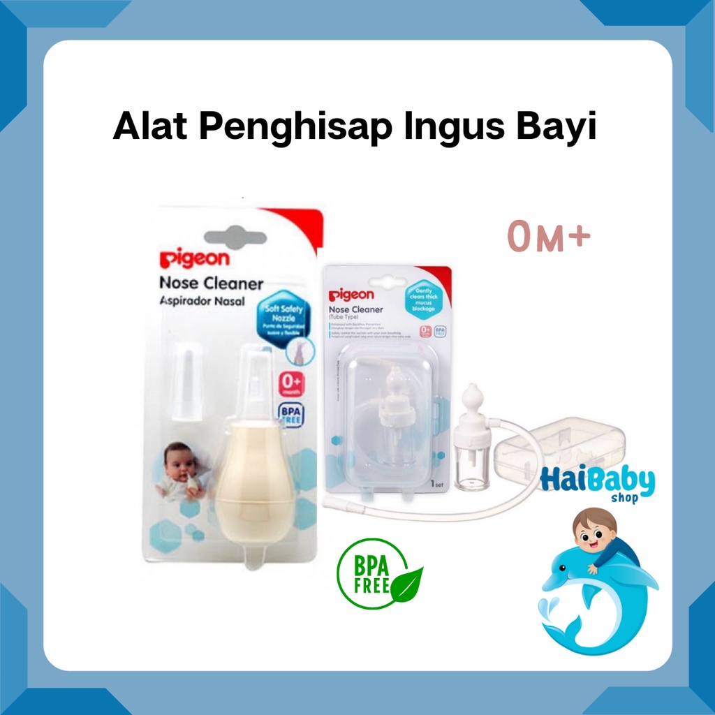 Jual Pigeon Alat Penghisap Ingus Bayi (Nose Cleaner) | Shopee Indonesia