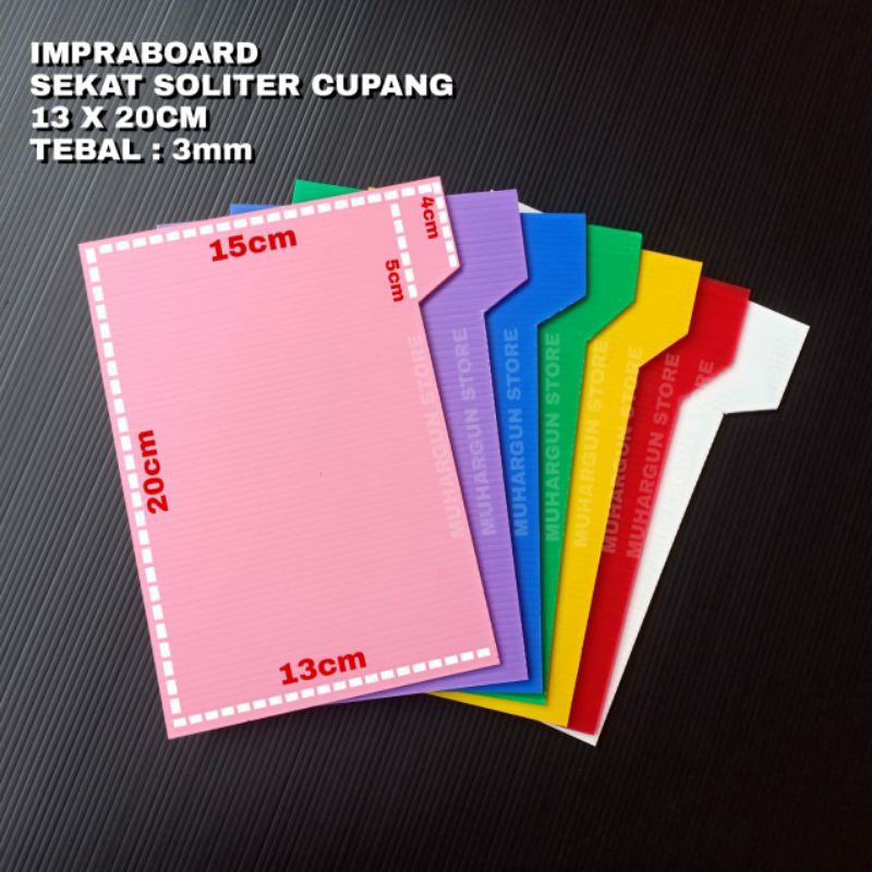 Jual Impraboard / Infraboard Sekat Akuarium Soliter Cupang Chana Channa ...