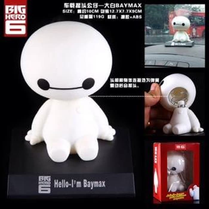 Jual Jual Murah Boneka Baymax Kepala Goyang Pajangan Baymax Mobil ...