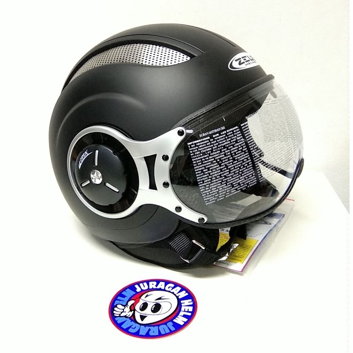 Jual Zeus ZS218 Matt Black 218 Z218 | Shopee Indonesia