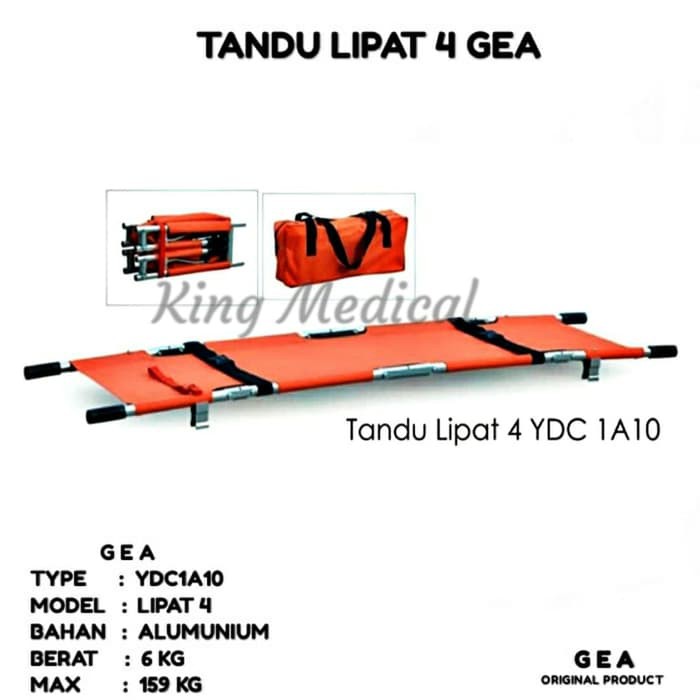 Jual Folding Stretcher /Tandu Lipat 4 GEA-SELLA | Shopee Indonesia