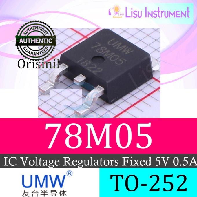 Jual SMD 78M05 TO252 DPAK 7805 lisuin90 Ayo Beli | Shopee Indonesia