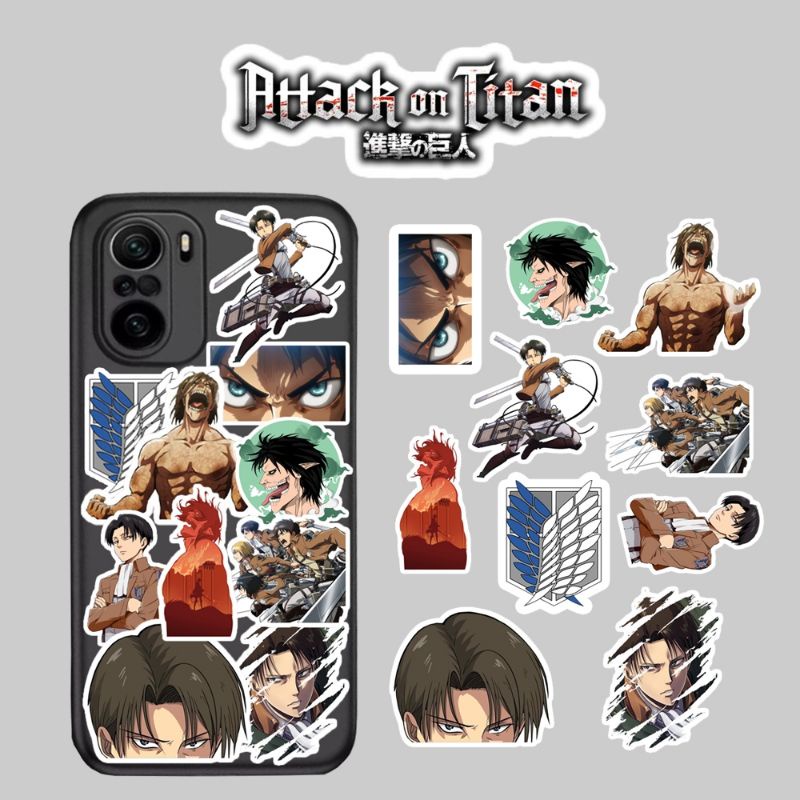Jual Stiker Attack On Titan Waterproof | Stiker Case Hp | Stiker Attack ...