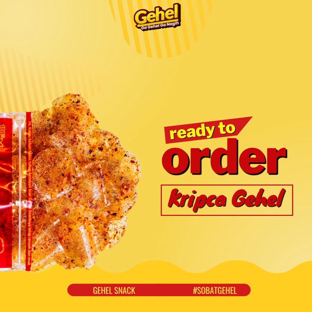 Jual Gehel Snack Kripca Keripik Kaca Terenak Lezat Gurih Extra Pedas ...