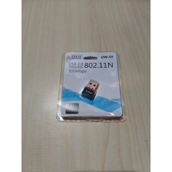 Jual Wifi USB Adaptor M-TECH 300 Mbps - 802.11 UW-01 | Shopee Indonesia