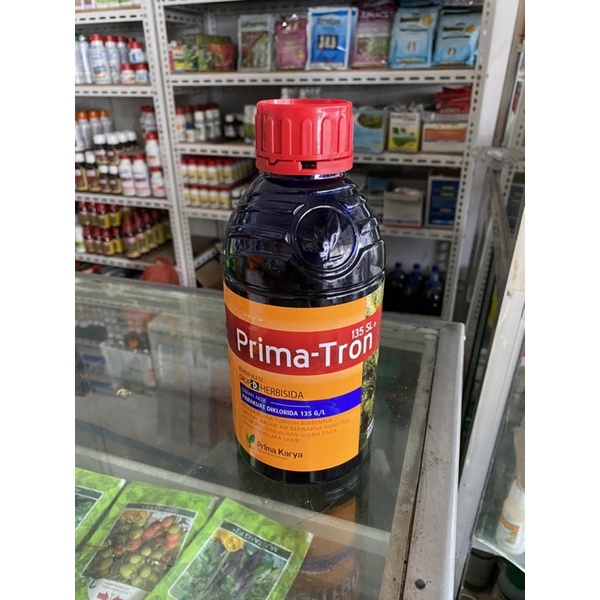 Jual Herbisida PRIMA-TRON 135SL 1 Liter Parakuat Racun Bakar Racun ...