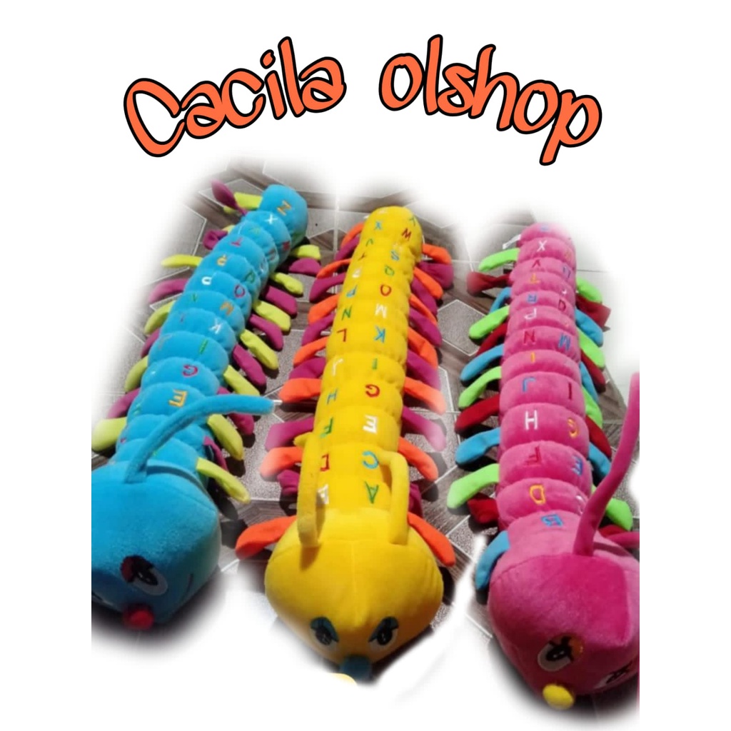 Jual Boneka Ulat Ulil Jumbo 85 Cm Hiasan Dhasboard Mobil | Shopee Indonesia