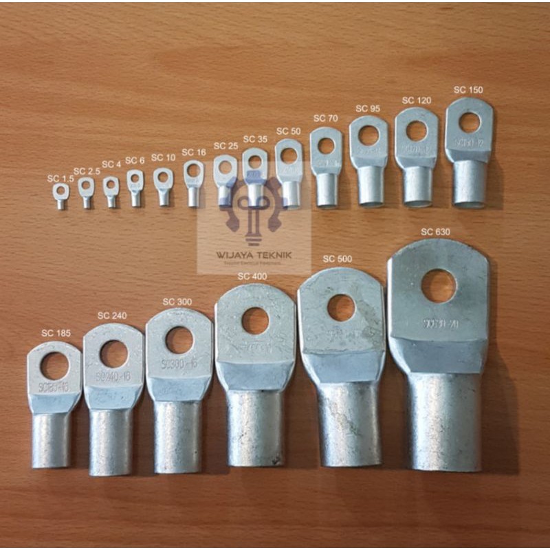 Jual Cable Lug/ Skun Kabel SC 120 - Lubang Baut 12 | Shopee Indonesia