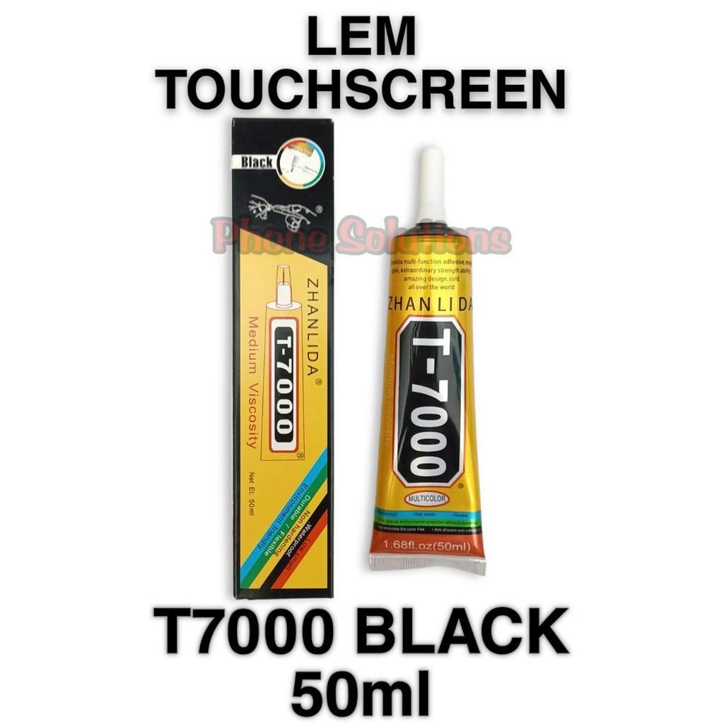 Jual LEM TOUCHSCREEN T7000 BLACK 50ml & 15ml | Shopee Indonesia