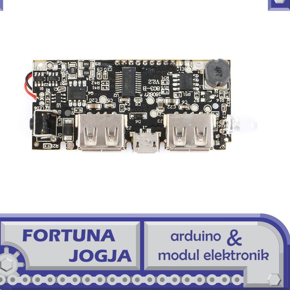 Jual hxz.,!!662 Modul Powerbank H913-A Dual Output 5V 1A & 2.1A dengan LCD Display | Shopee ...