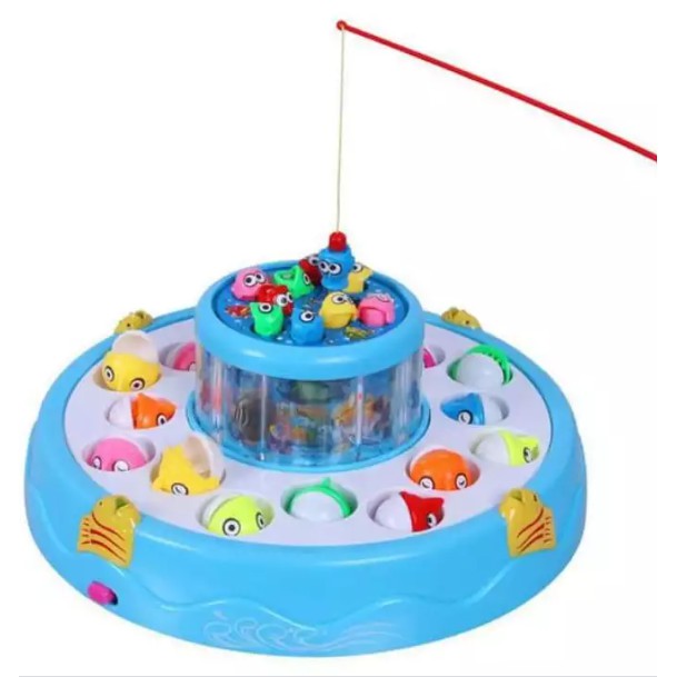 Jual MAINAN ANAK PANCINGAN IKAN FISHING GAME 2 Rotary PANCING IKAN BISA ...