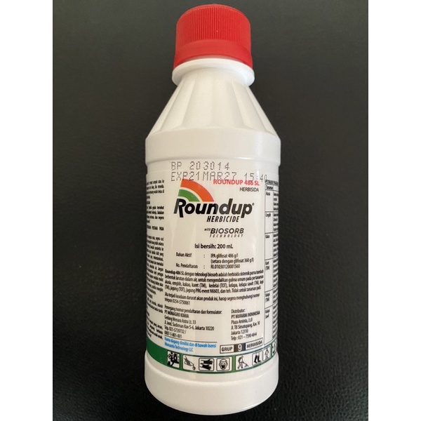 Jual Roundup 200 ml - Obat pembasmi rumput Round Up | Shopee Indonesia