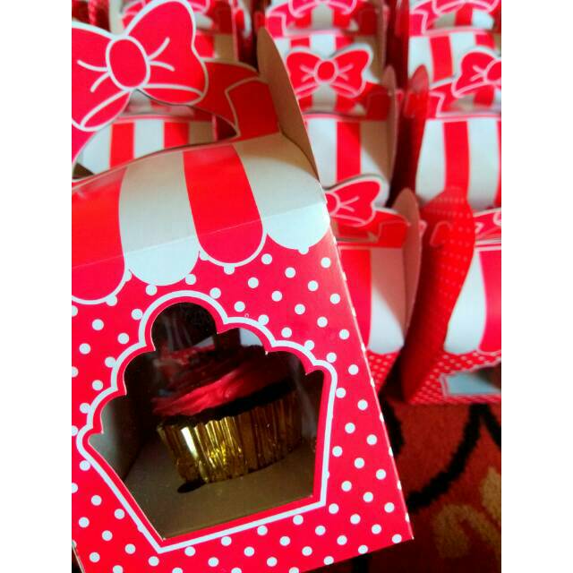 Jual Cupcakes pakai box satuan | Shopee Indonesia