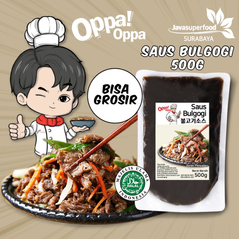 Jual Saus bulgogi korea 500gr / Sauce bulgogi saus daging BBQ STEAK | Shopee Indonesia