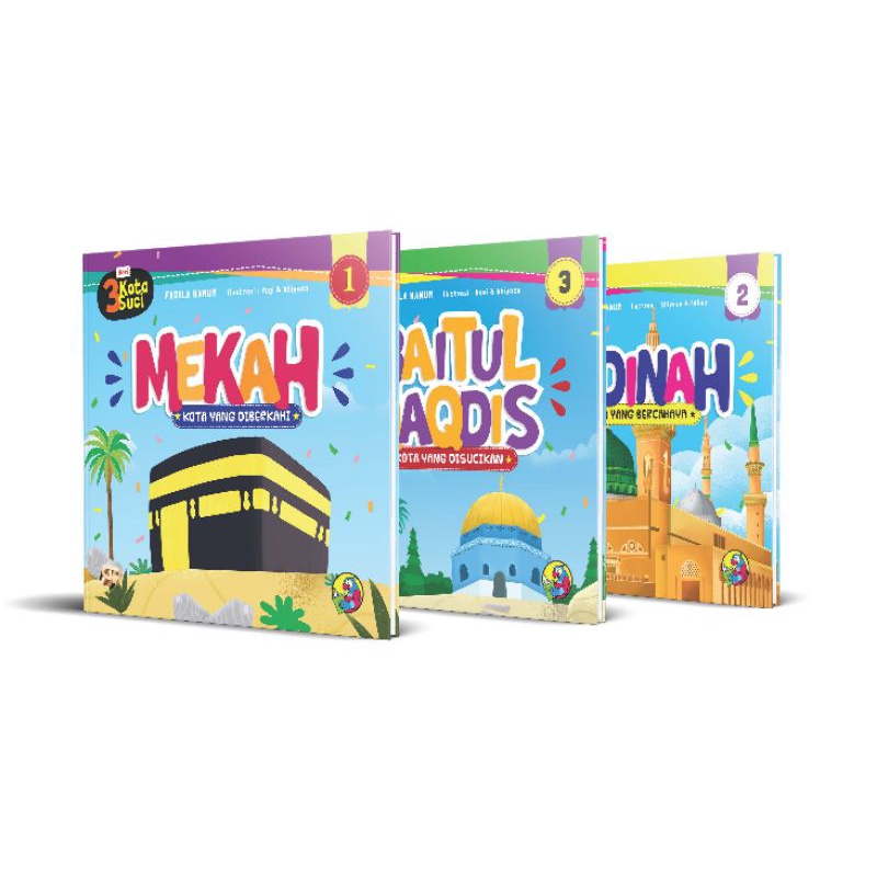 Jual Seri 3 Kota Suci Mekah Madinah Baitul Maqdis Insani Kids Gema Insani (Isi 3 Buku) | Shopee ...