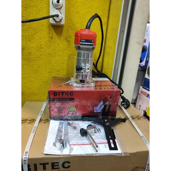 Jual Mesin profil kayu BITEC PRM R3701-ZY Profile trimmer router ...
