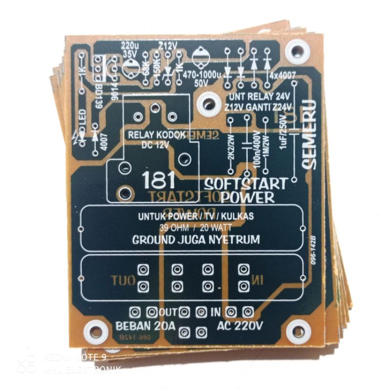 Jual PCB Softstart Power Soft Start Power Tipe 181 | Shopee Indonesia