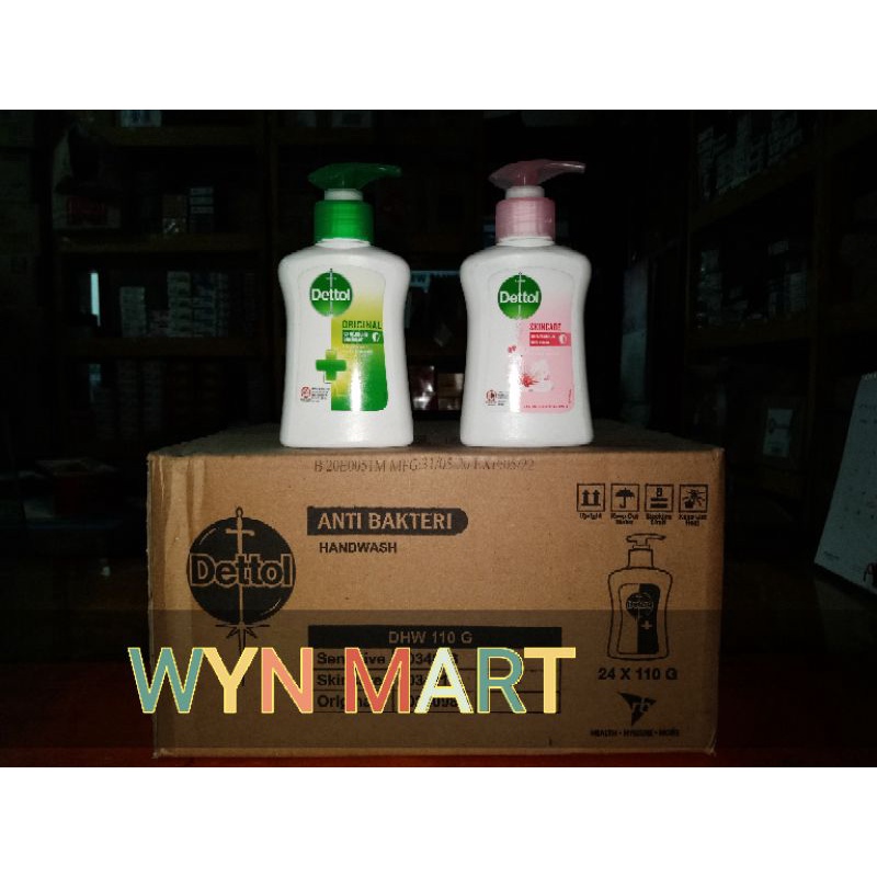 Jual DETTOL Hand Wash Pump Bottle / Sabun Cuci Tangan Botol Pompa 110 ...