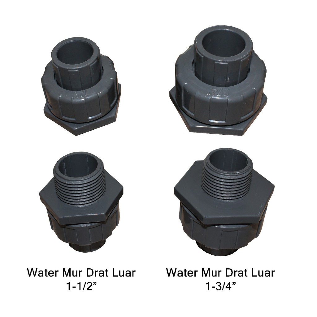 Jual Water Mur 1"-1/2" Drat Luar (Royal) | Shopee Indonesia