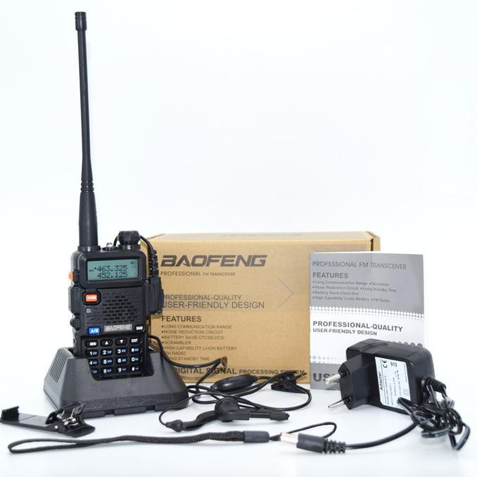 Jual Mp855785- Radio Walkie Handy Talky Ht Baofeng Pofung Dual Band Uhf Vhf Uv-5R T7645Y8Os ...