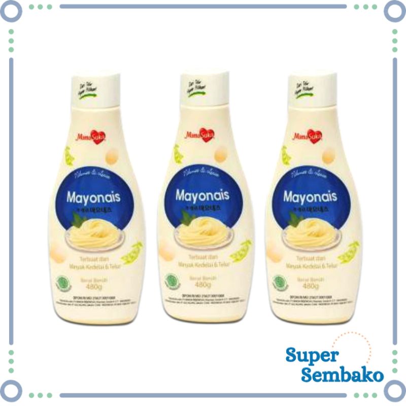 Jual MAYONAISE MAMASUKA / SAUS SALAD DRESSING MAYO MAMASUKA MAYONNAISE ...