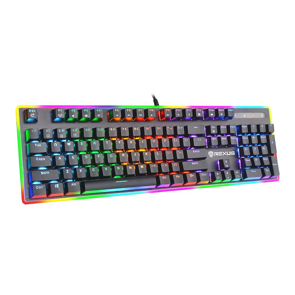 Jual Rexus Legionare MX 10 RGB Fullsize Mechanical Gaming Keyboard ...