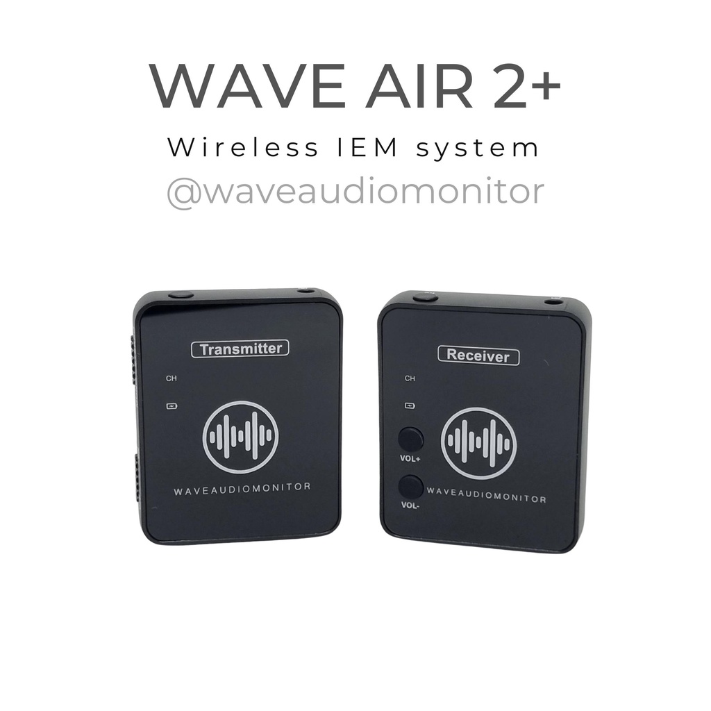 Jual WAVE AIR 2+ wireless IEM system panggung wave audio monitor ...