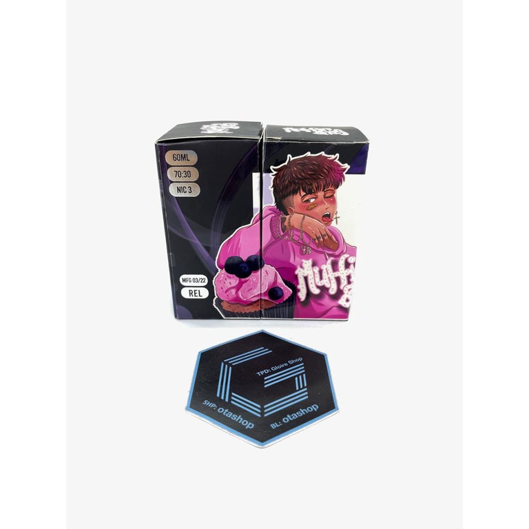 Jual Liquid YB Muffin and Xes V2 BLACKBERRY 60ML by Reza Arap / @ybrap ...