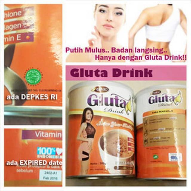 Jual GLUTA DRINK ORIGINAL | Shopee Indonesia