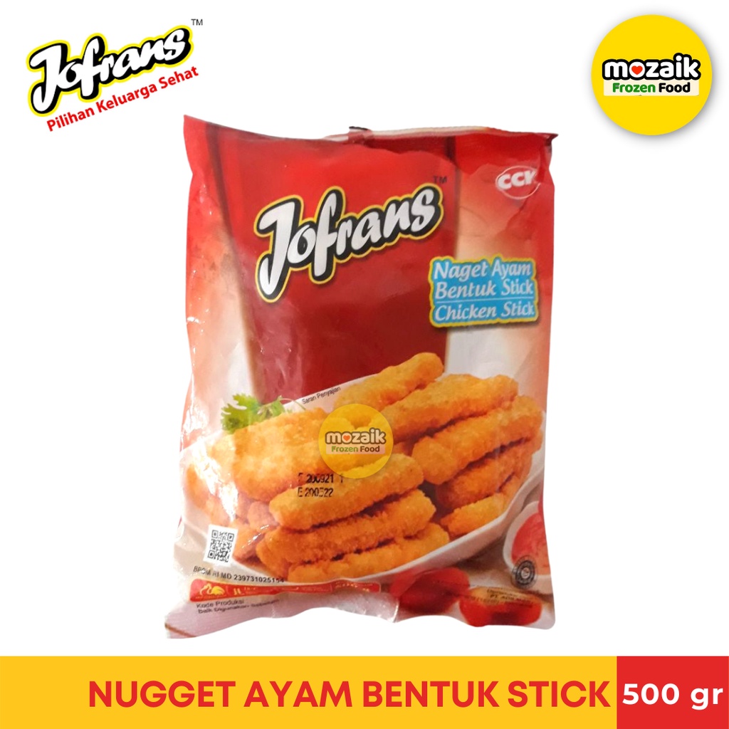 Jual Jofrans Bentuk Stik Nugget Ayam Frozen Mart Frozen Food Palembang ...