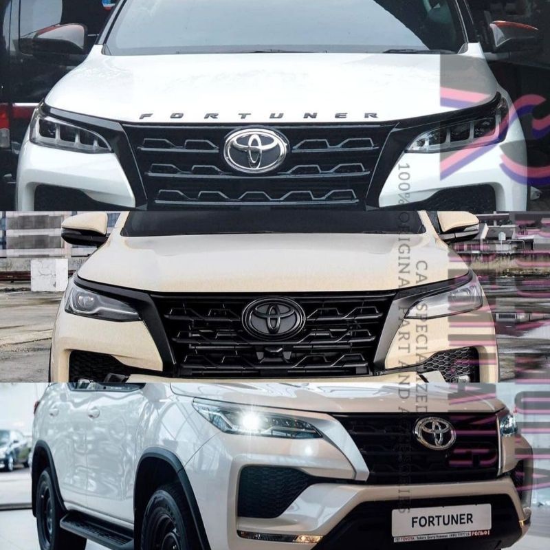 Jual LIST GRILL FORTUNER VRZ TRD 2020 2021 2022 ORIGINAL | Shopee Indonesia