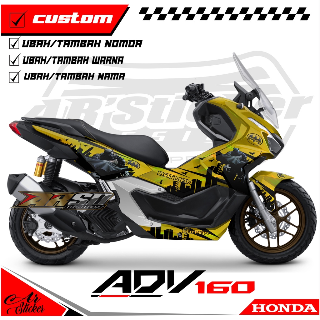 Jual Sticker Decal ADV 160 Fullbody - Stiker Dekal Honda ADV 160 ...