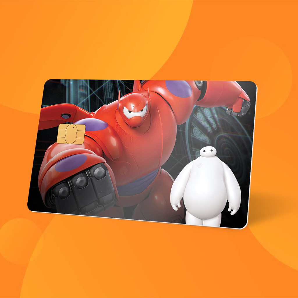 Jual [BM Skin Card] Baymax || Garskin | Cover ATM / E - Money / Flazz ...