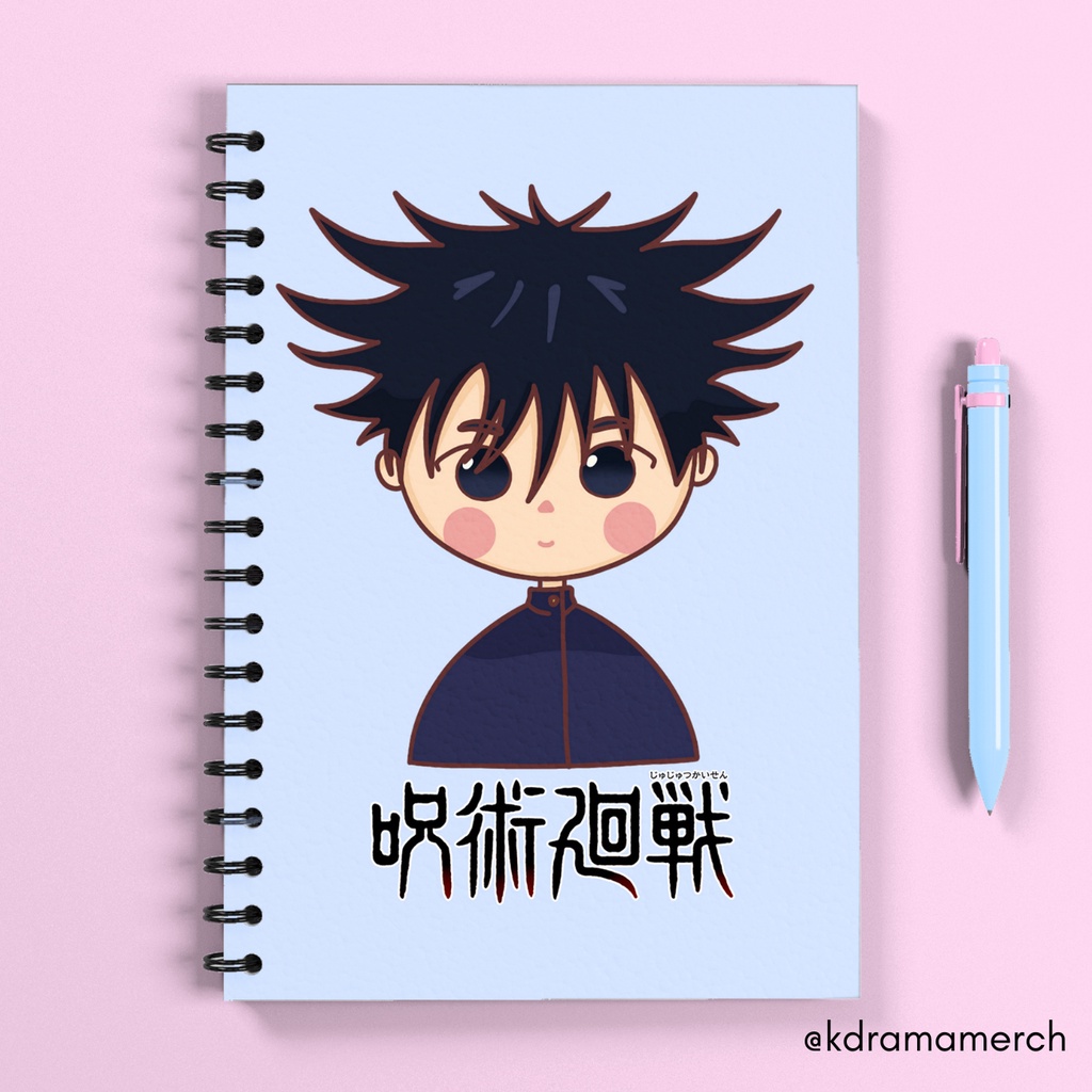 Jual JUJUTSU KAISEN NOTEBOOK SPIRAL ANIME A5/ JJK / ANIME MERCH ...
