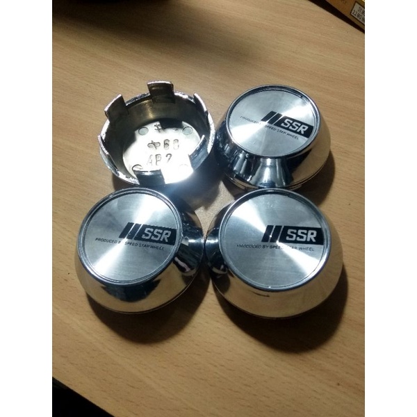 Jual Dop velg Racing SSR universal chrome diameter kaki 6cm diameter ...