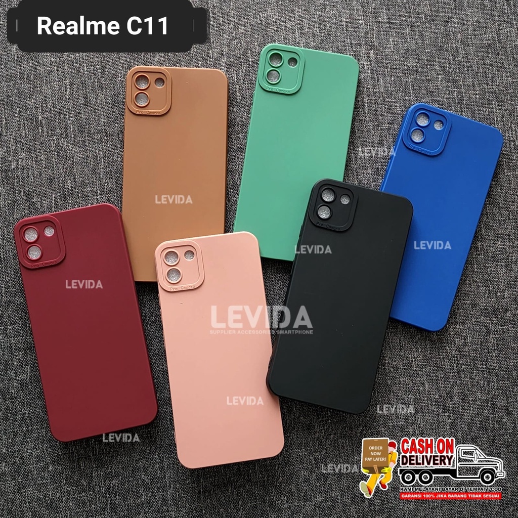 Jual Realme C15 Realme C20 Realme C11 2021 Case Macaron Pro Camera Case ...