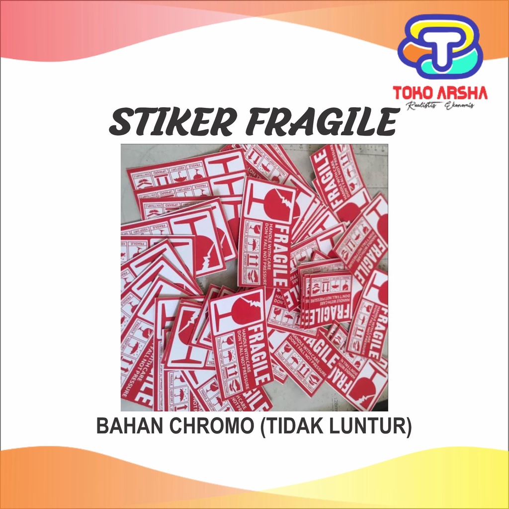 Jual STIKER LABEL PENGIRIMAN - STIKER FRAGILE - STIKER PACKING - STIKER ...