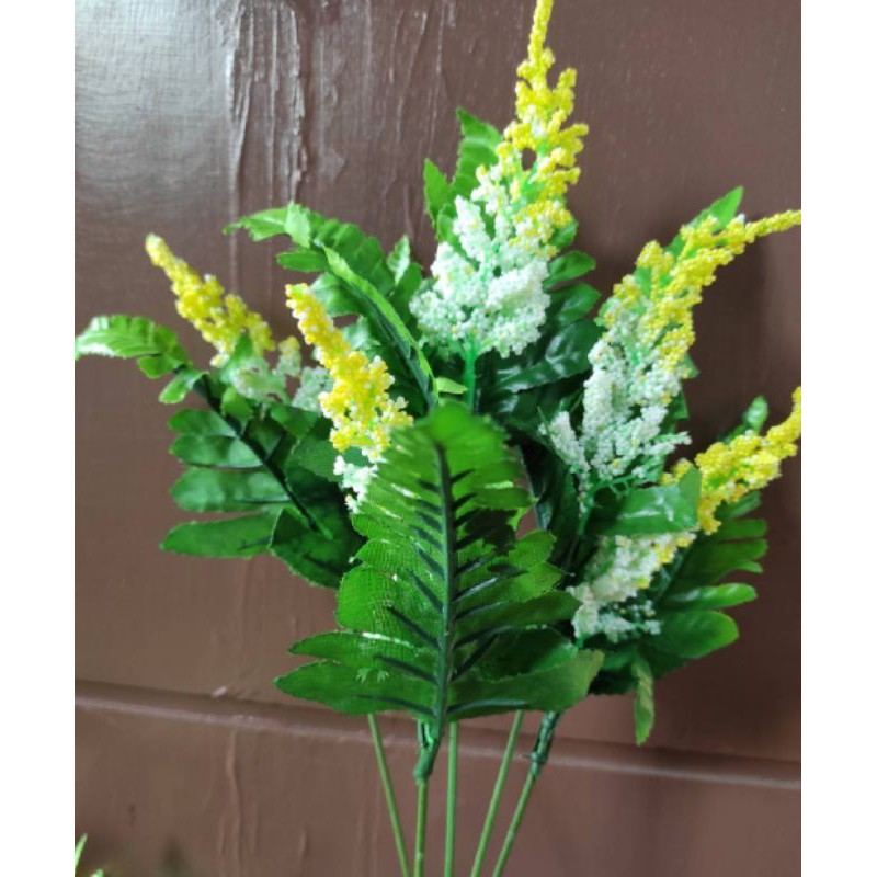 Jual Daun pakis varian bunga (35cm) | Shopee Indonesia