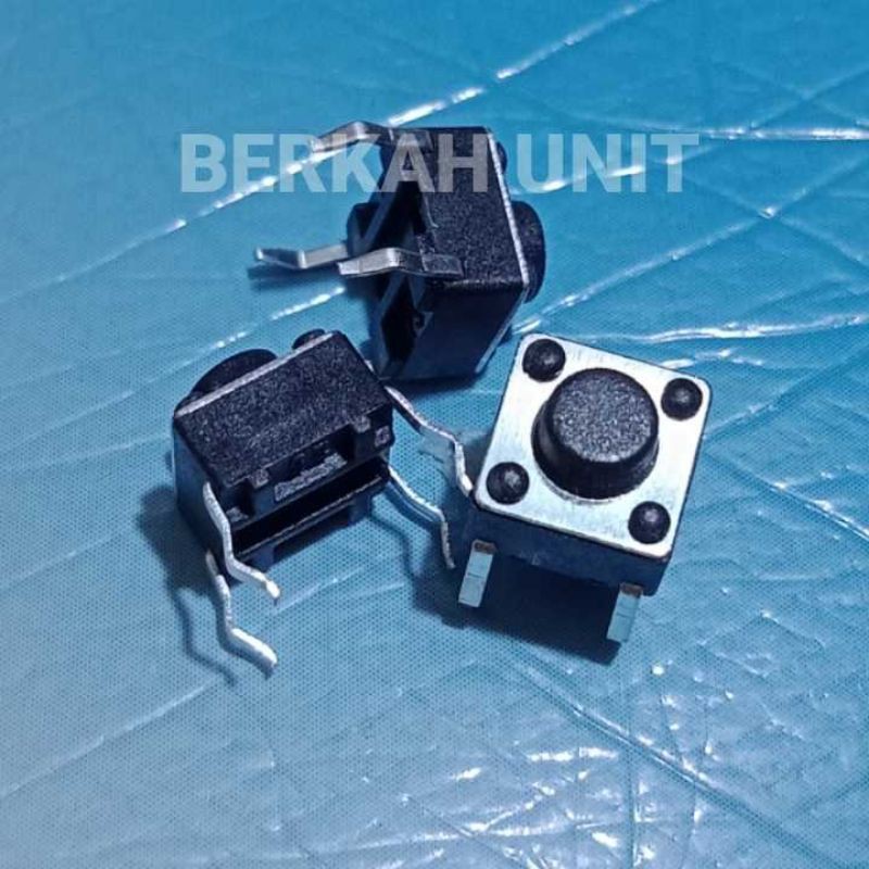 Jual 10pcs tombol TV micro switch push button 6x6x5 mm | Shopee Indonesia