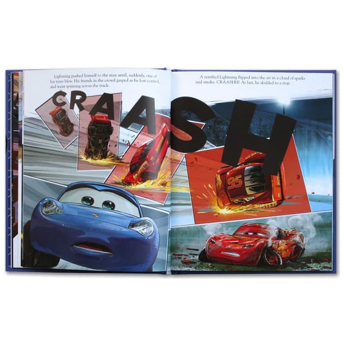 Jual Disney Pixar Cars 3 Movie Collection - A Classic Disney Storybook ...