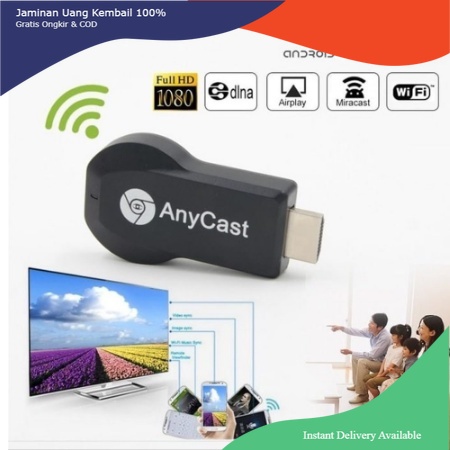 Jual Konektor Dongle Handphone Ke Layar Tv Monitor HDMI Wifi Display ...