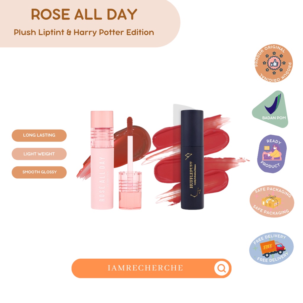 Jual ROSE ALL DAY Plush Lip Tint & Lip Tint Harry Potter Edition | Shopee Indonesia