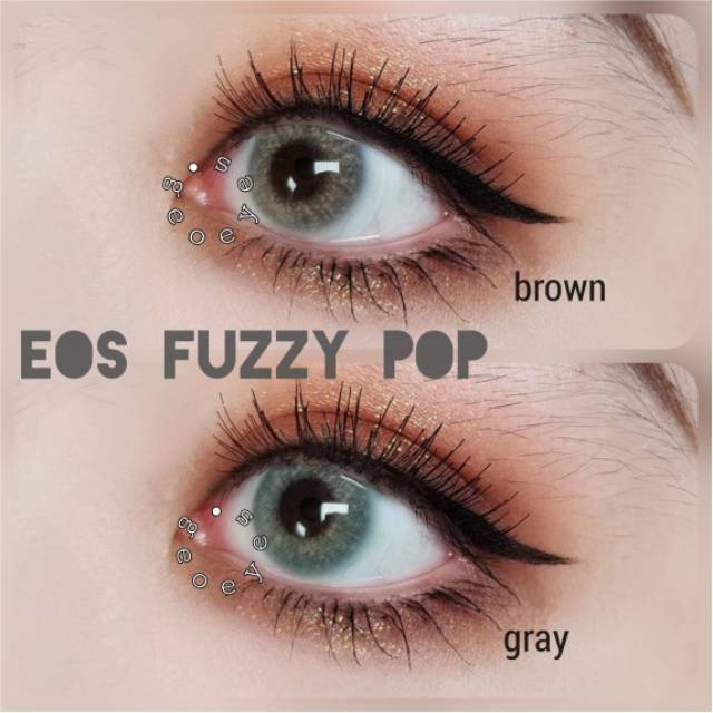 Jual Softlens EOS Fuzzy POP - Soflens Arab Gray Brown - Soflen Arabian ...