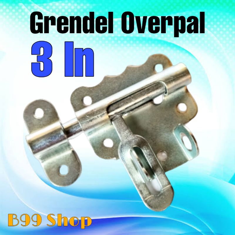 Jual Gerendel Overpal Silver 3 Inch | Shopee Indonesia