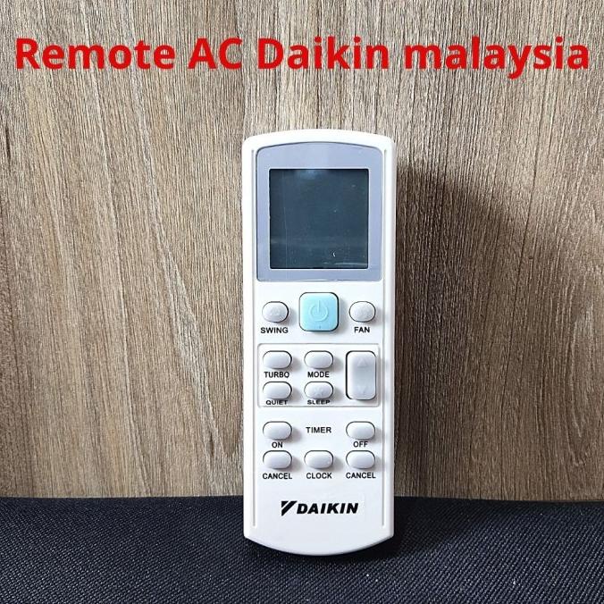 Jual REMOT REMOTE AC DAIKIN MALAYSIA FTV FTP FT GRADE ORIGINAL | Shopee Indonesia